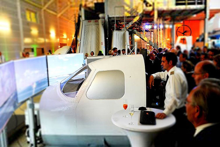 Events in den Lufthansa Aviation Training Center Flugsimulator.com